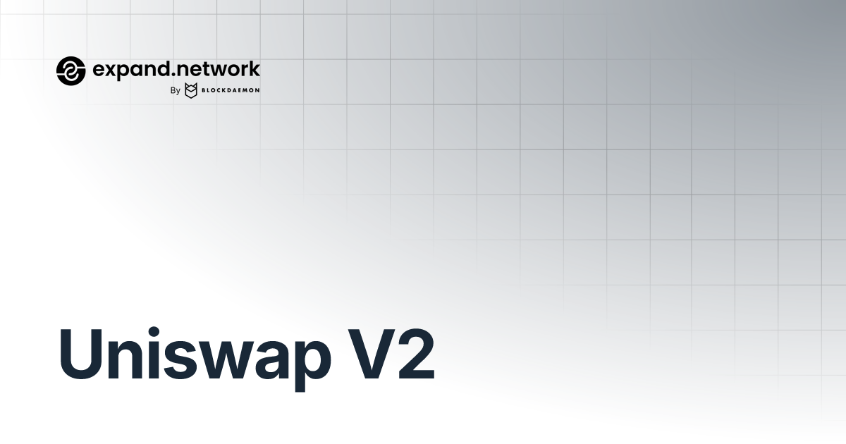 Uniswap V2 | expand.network