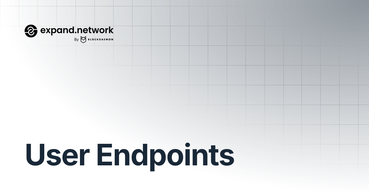 User Endpoints | expand.network