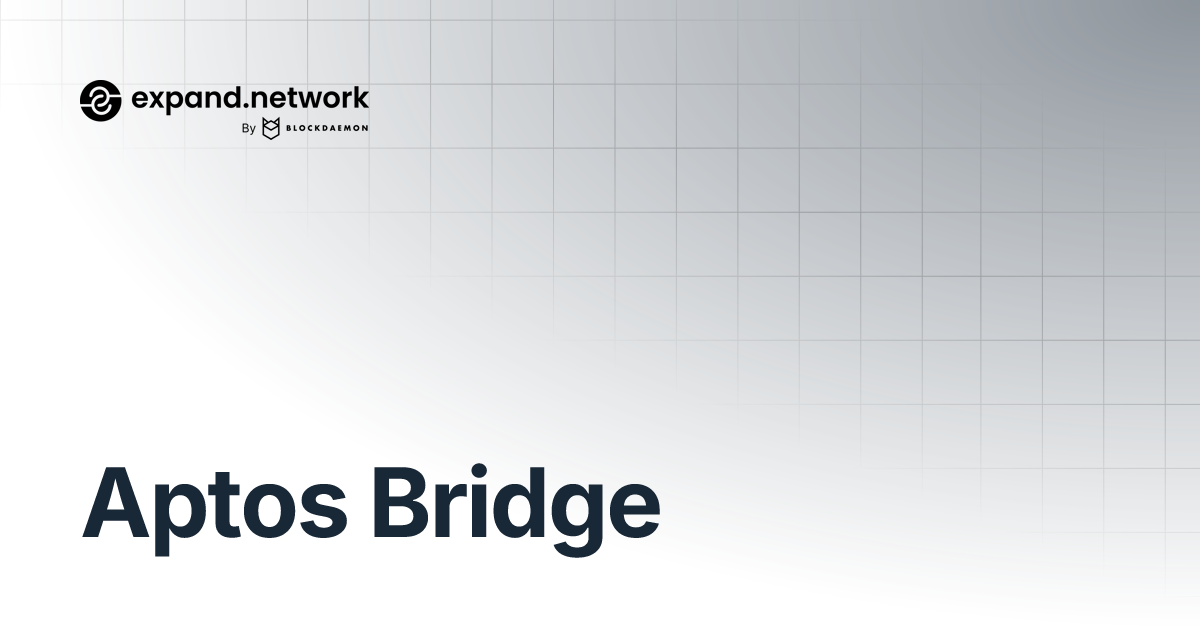 Aptos Bridge | expand.network