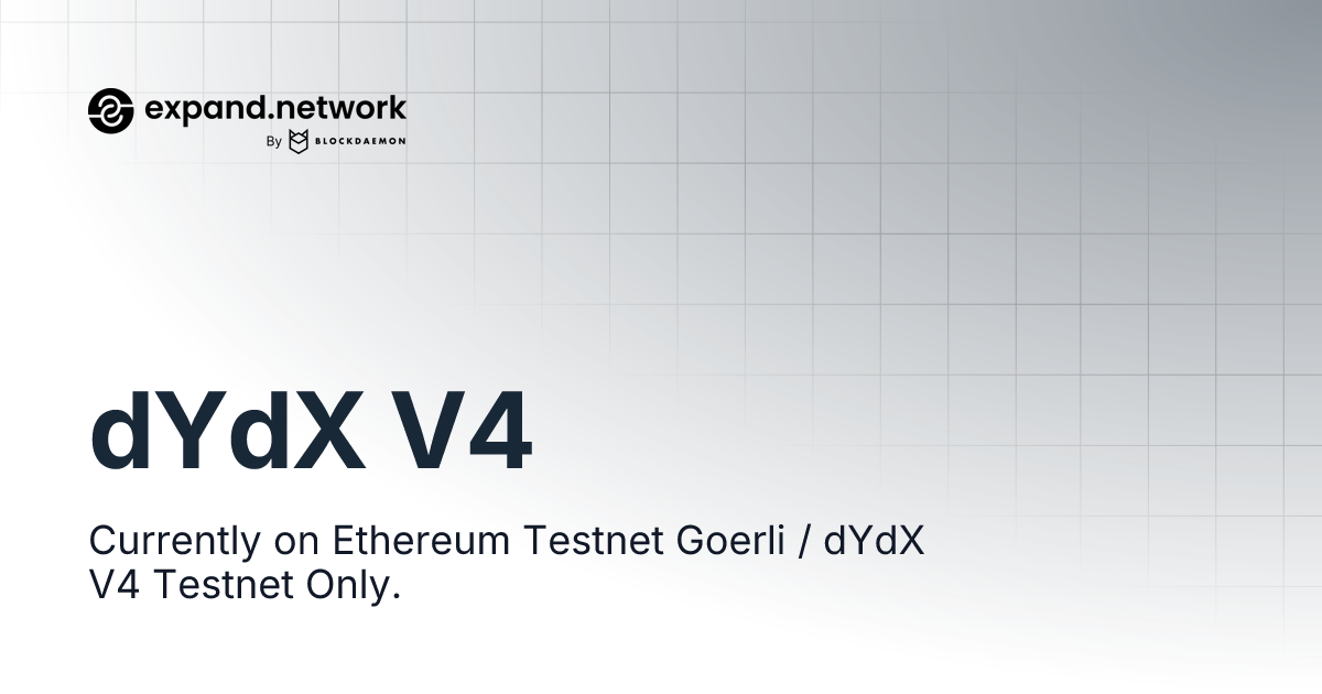 dYdX V4 | expand.network