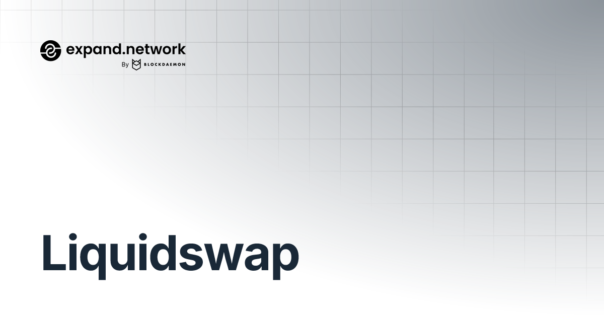 Liquidswap | expand.network